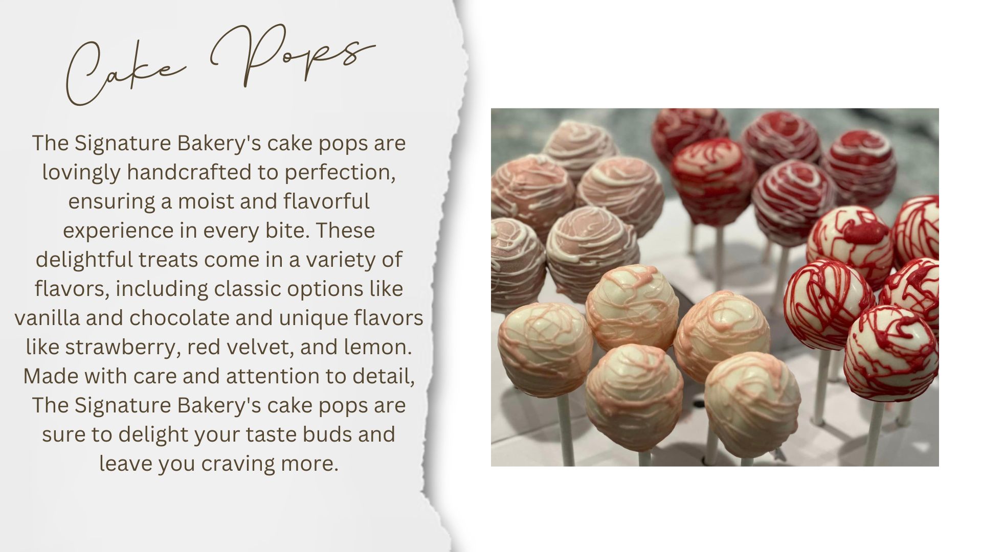 Our Products – The Signature Bakery